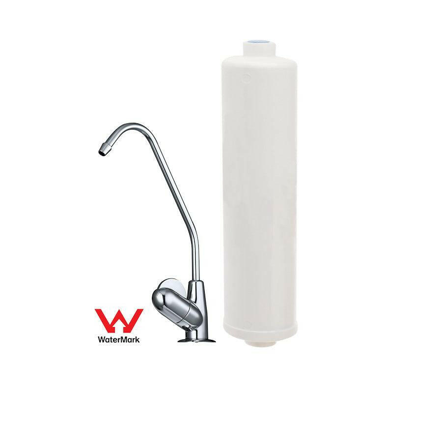 Under Bench KDF Water Filter System with PLV & “Classic” Faucet (IFKDF ...