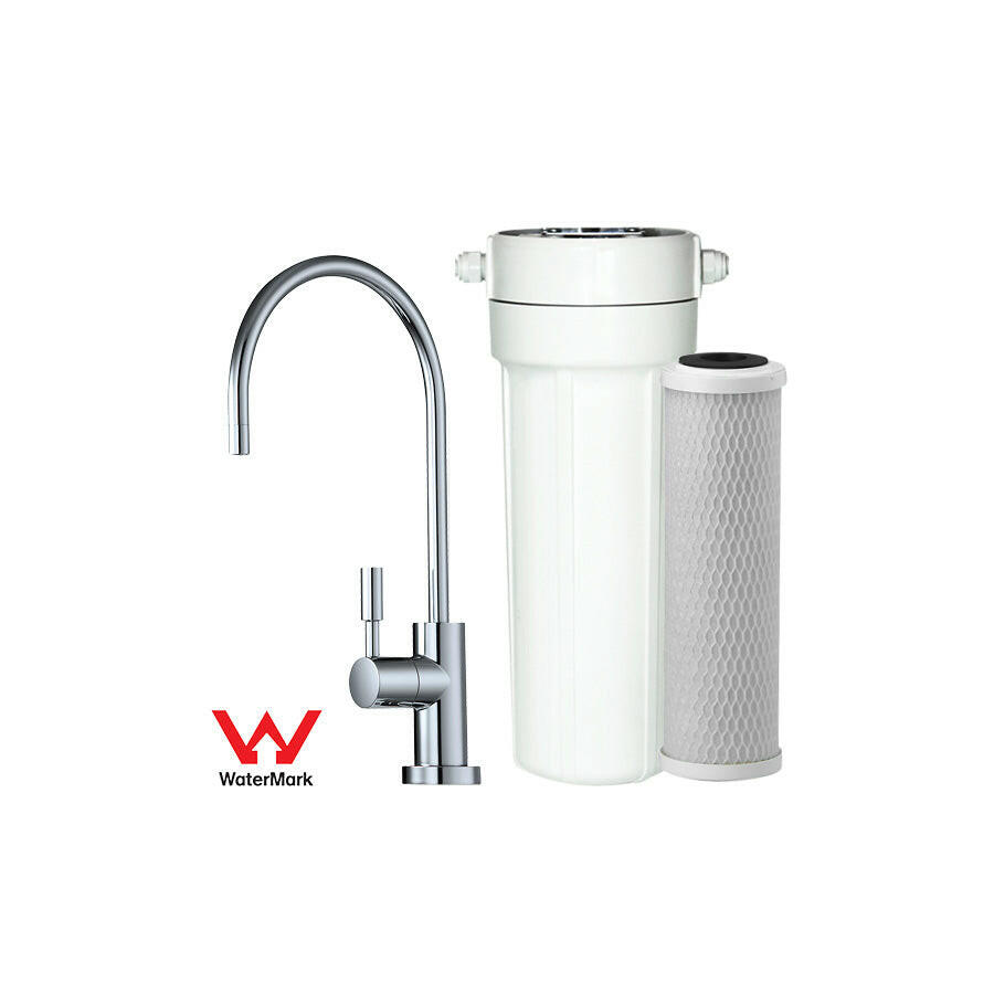 Under Bench Water Filter System with PLV & "Classic" Faucet (CBS-05 ...